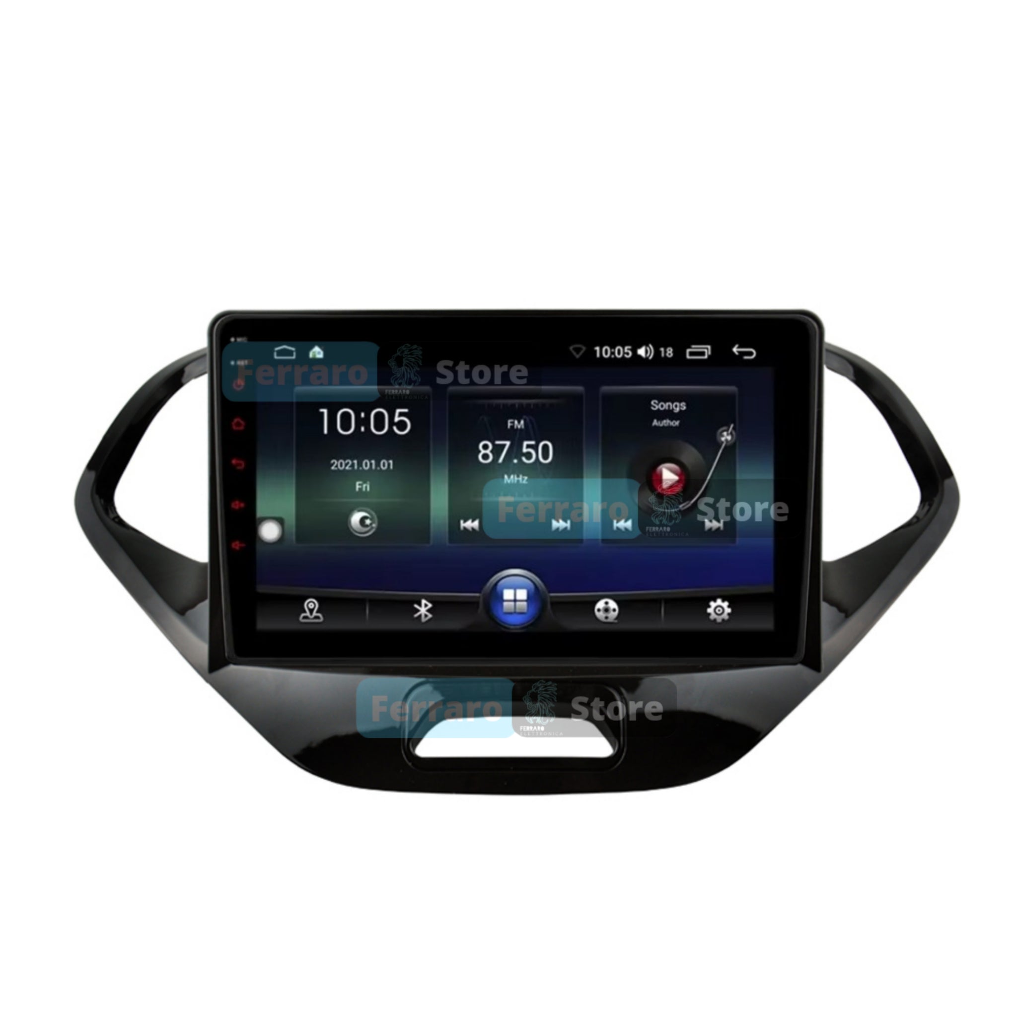 Autoradio per Ford Ka 9" | 2016-2019 | Android | Bluetooth | CarPlay