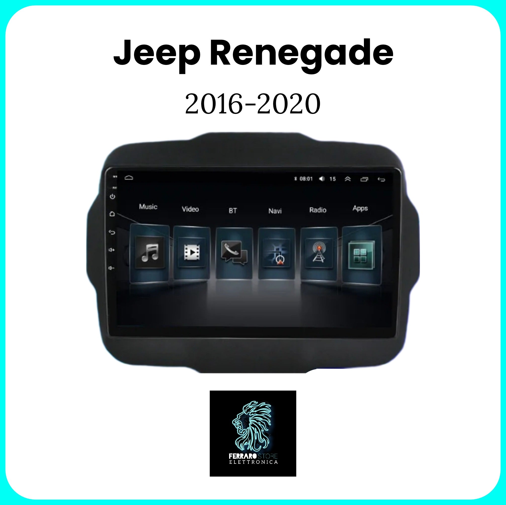 Autoradio per JEEP RENEGADE [2016 - 2020] - Sistema auto Intelligente,